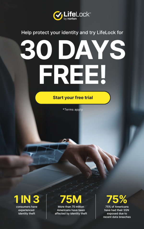 Do you like free things? Try LifeLock for 30 days free - | Emails Nest
